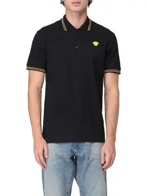 Versace Polo Shirt Men Black