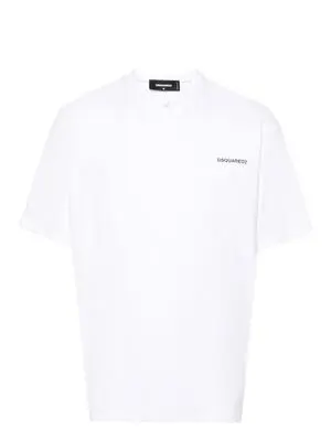 Dsquared2 Logo-print Cotton T-shirt - White