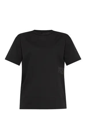 Alexander Wang Logo-print T-shirt - Black