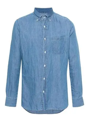 MOORER Rolf Chambray Shirt