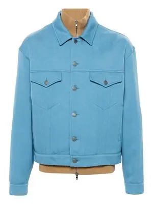MOSCHINO Moschino High-Neck Layered Jacket