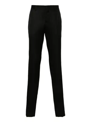 Moschino Tailored Tapered Trousers - Black