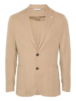 MANUEL RITZ Single-breasted Blazer - Neutrals
