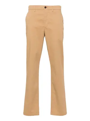 Tommy Hilfiger Cotton-blend Chino Trousers - Neutrals