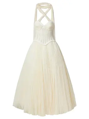 DANIELLE FRANKEL Anika Strapless Gown - Ivory