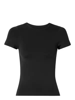 SKIMS Soft Smoothing Seamless T-shirt - Black