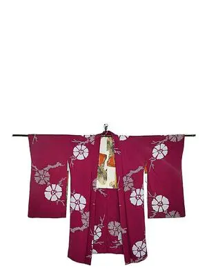 Vintage Vintage Silk Komon Kimono Multi