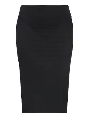 COURREGES Midi Pencil Skirt - Black