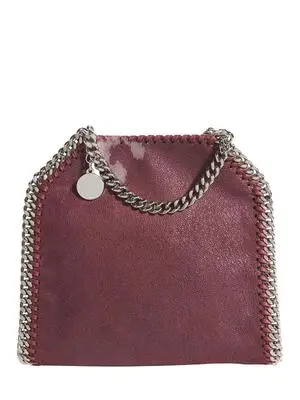 Stella McCartney Falabella Tiny Tote Bag Burgundy