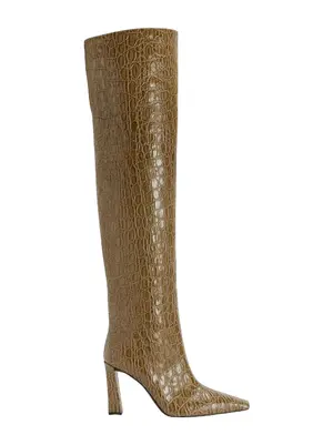 GIUSEPPE ZANOTTI Janiee Plus Over-the-knee Boots - Gold