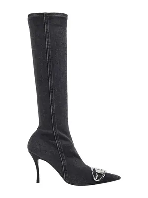 DIESEL D-venus Knee-length Boots - Black