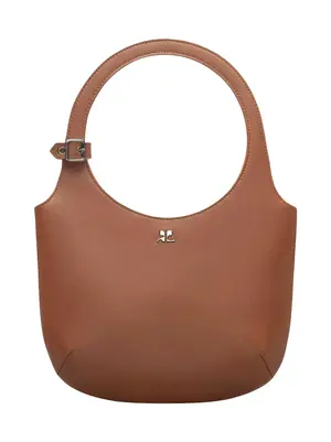 COURREGES Small Holy Tote - Brown