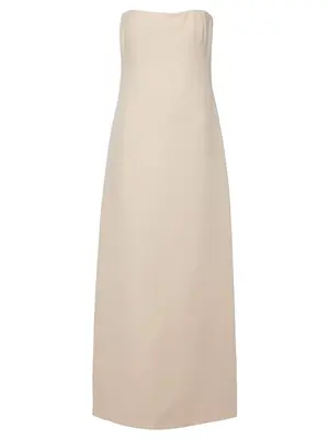 GABRIELA HEARST Gabriela Hearst Opus Wool And Silk Midi Dress