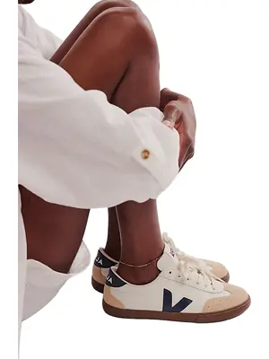 VEJA Volley Suede Sneakers White/nautico Bark