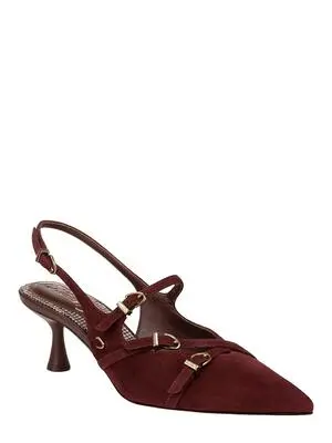 CIRCUS NY BY SAM EDELMAN Freya Slingback Pumps - Spiced Plum