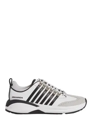 Dsquared2 Logo-print Low-top Sneakers - White