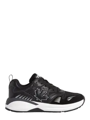 Dsquared2 Panelled Low-top Sneakers - Black