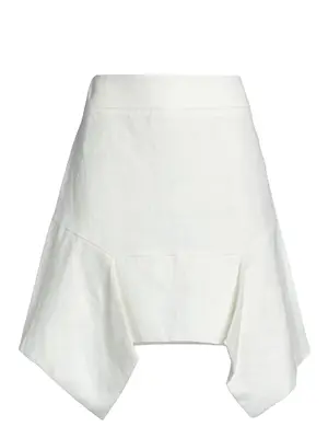 Bcbgmaxazria Mini Flared Skirt - White