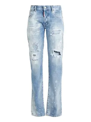 Dsquared2 Jeans In Cotton And Elastane - Blue