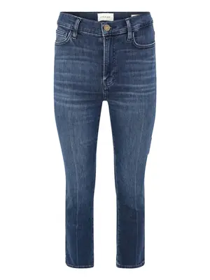 FRAME Le High Straight-leg Jeans - Blue