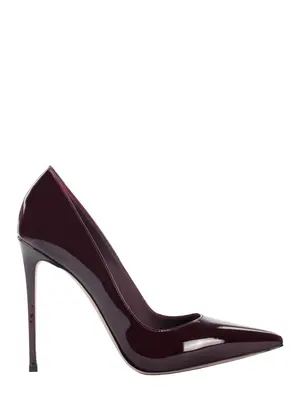 LE SILLA 120mm Eva Patent Leather Pumps - Red