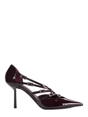 LE SILLA Scarlet 100mm Leather Pumps - Red