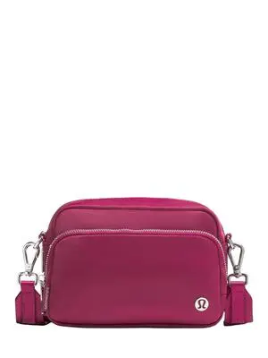 Lululemon Everywhere Crossbody Bag 2l - Raspberry Rave/silver