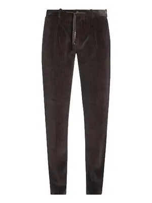 CIRCOLO 1901 Tapered Corduroy Pants Brown