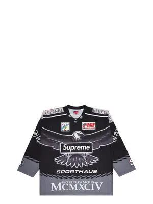 Supreme Eagle Hockey Jersey - Black