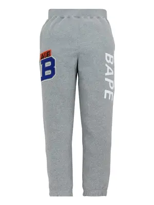 A BATHING APE Patch Sweatpants - Grey
