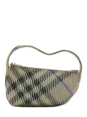 Burberry Check Mini Knitted Bag - Neutrals