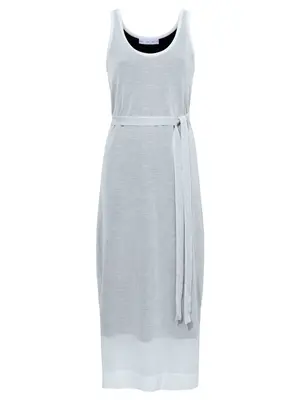 Proenza Schouler White Label Knitted Scoop-neck Dress - Neutrals