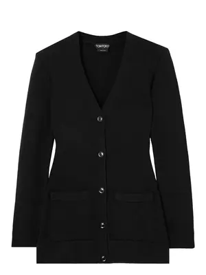 TOM FORD Cashmere Cardigan - Black