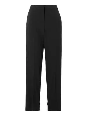 Stella McCartney Gabardine Straight-leg Trousers - Black