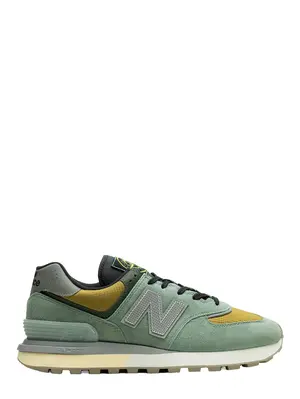 NEW BALANCE X Stone Island 574 Legacy Light Sneakers - Green