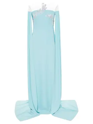 CRISTALLINI Kassandra Maxi Dress - Blue