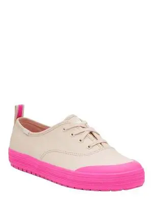 KEDS® Keds® Champion Toe Rand Sneakers Oatmeal/pink