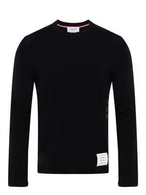Thom Browne 4-bar Stripe Intarsia-knit Jumper - Blue