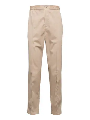 A.p.c. A.P.C. Pressed-Crease Straight Trousers Brown