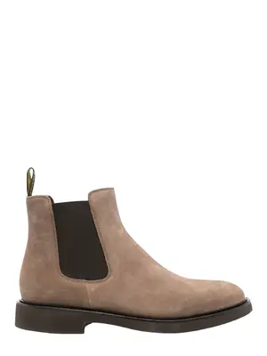 DOUCAL'S Suede Chelsea Boots - Brown