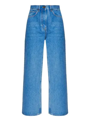 Etro High-rise Wide-leg Jeans - Blue