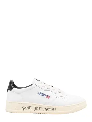 AUTRY Medalist Panelled Sneakers - White