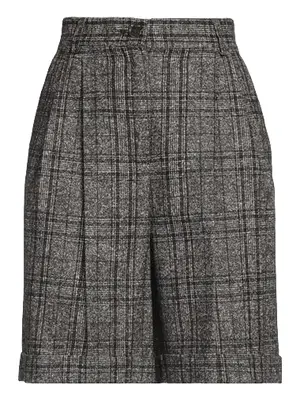 Dolce & Gabbana Flannel Bermuda Shorts - Brown