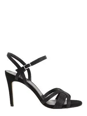 8 BY YOOX Leather High Heel Sandal With Studs