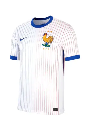 Nike Fff 2024/25 Match Away Adv Authentic Jersey - White/bright Blue/university Red