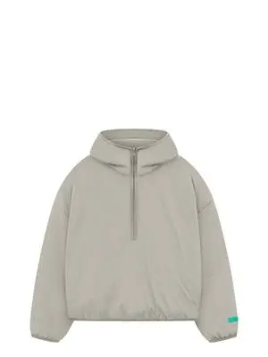 Fear Of God Essentials Nylon Filled Halfzip Hoodie - Seal