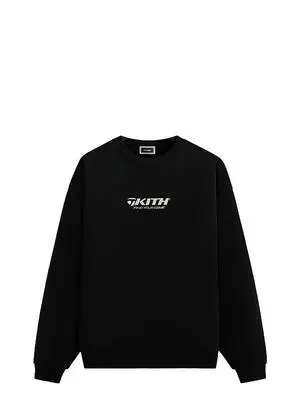 Kith Taylormade Find Your Game Nelson Crewneck Sweatshirt - Black