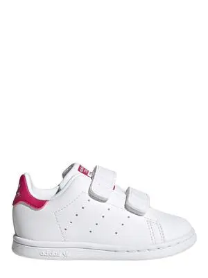 Adidas Stan Smith Velcro Sneakers - Cloud White/bold Pink