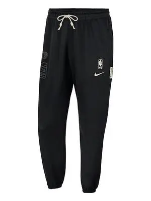 Nike Nba Brooklyn Nets Standard Issue Drifit Pants - Black