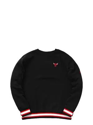 Nike Nba Chicago Bulls Courtside Fleece Sweatshirt - Black